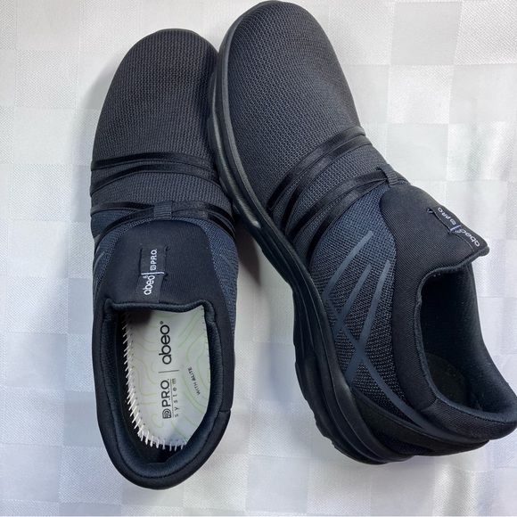 Abeo | Shoes | Abeo Pro System Abound Lsw112 Black Athletic Lite 2 Slip ...